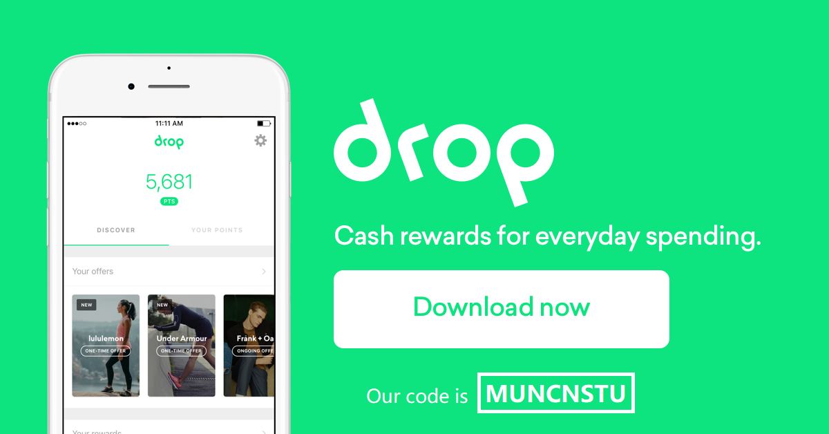 日常消费返现应用Drop玩法大盘点 | Chinese Students at MUN